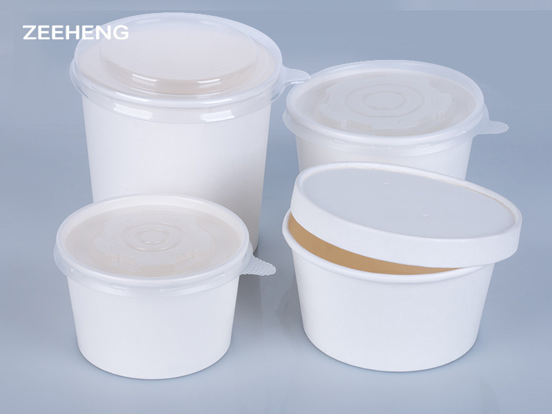 Disposable Microwavable Soup Paper Bowl Custom Printing Food Packing ...