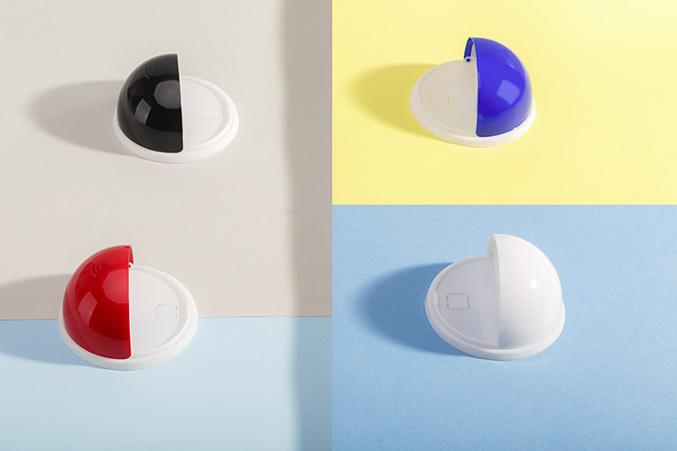 Rigid Crack Resistance Clear Plastic Cups With Lids 100% Recyclable No ...